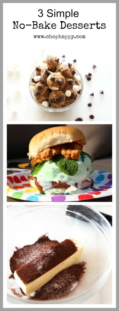 3 No Bake Desserts to Satisfy Your Sweet Tooth - Chop Happy